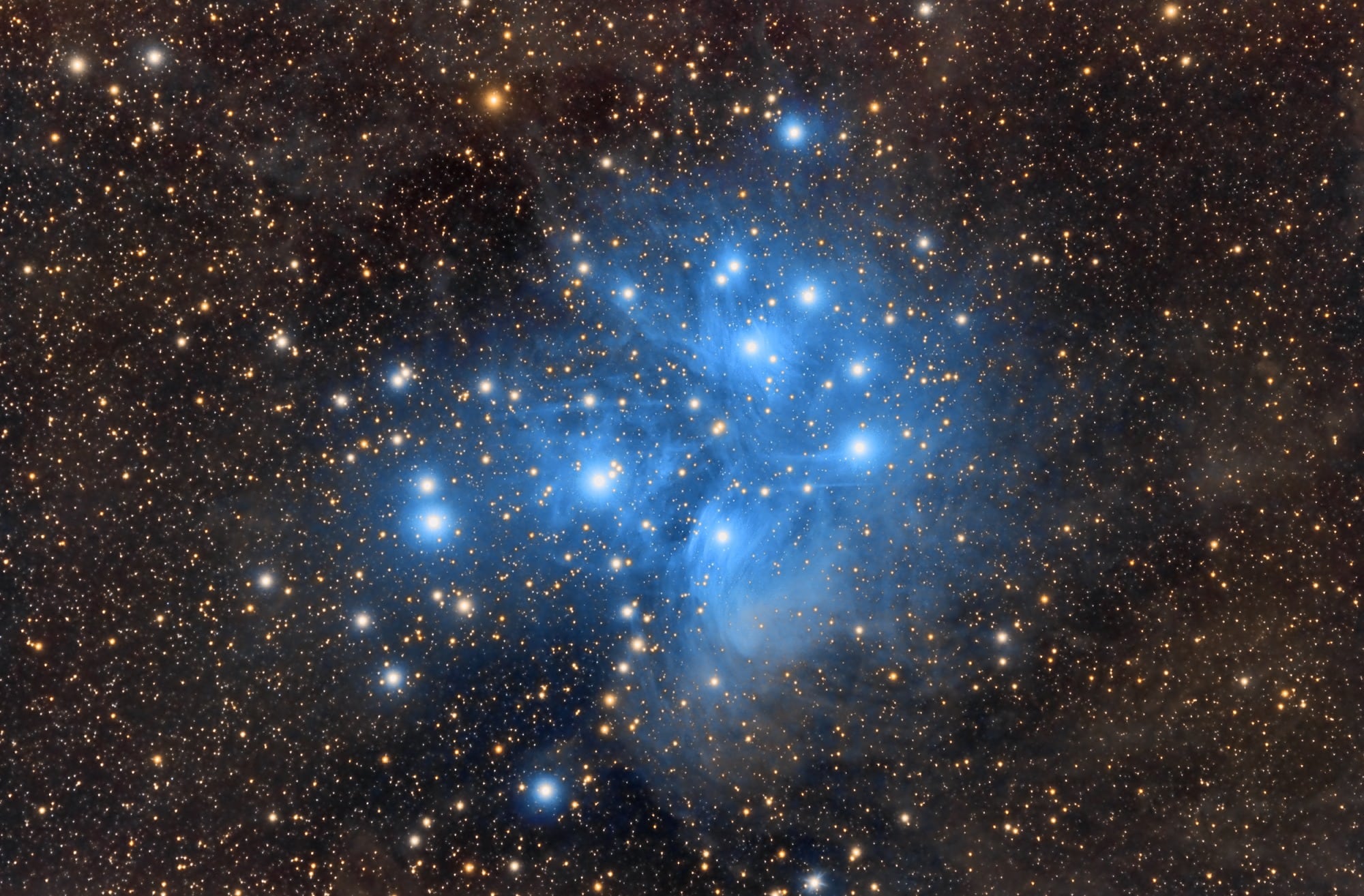 M45 - Die Plejaden - Spektrum der Wissenschaft